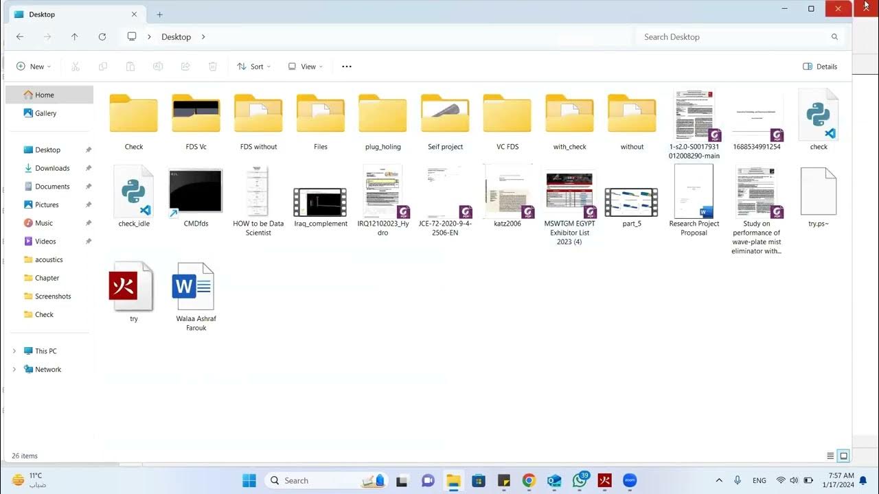 Fire CFD Analysis inside a tunnel with Pyrosim & FDS (How to run FDS ...