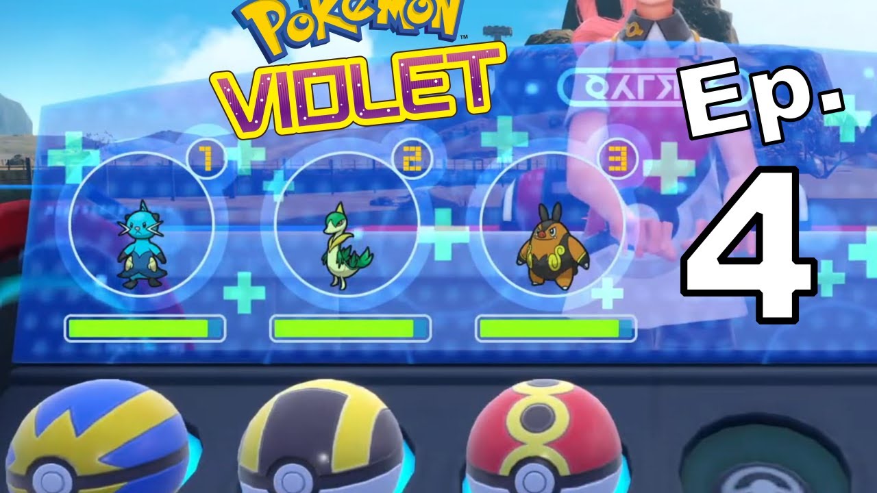 Unova Starters ONLY travel Paldea | ep 4 - YouTube