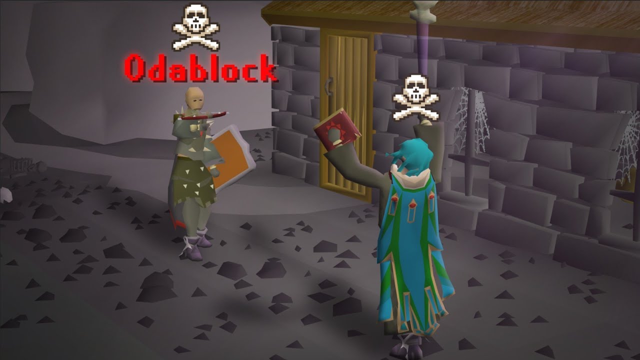I Fought Odablock in the Battle for Mage Bank - YouTube