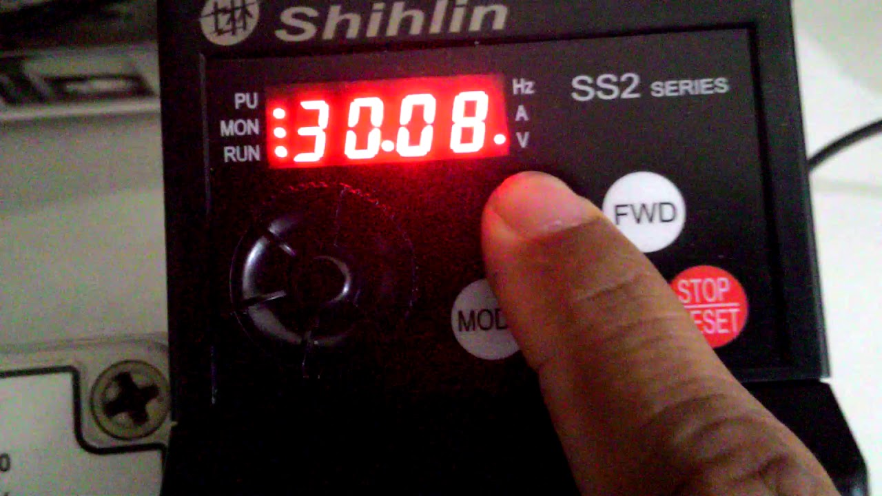 Setting inverter Shihlin part 5 & 6 - YouTube