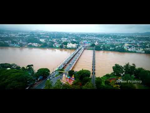 Karnataka state Shimoga nadi Tunga Dam full water - YouTube