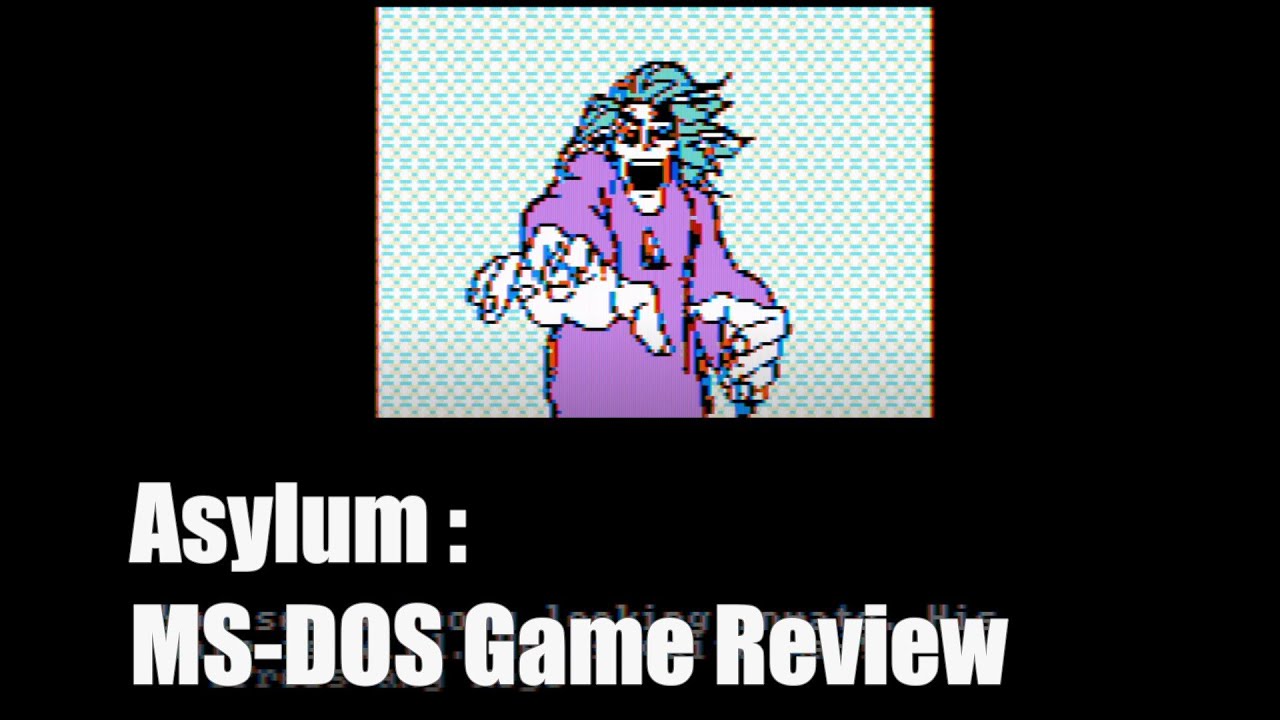 Asylum - 1985 - MS-DOS Game Review - YouTube