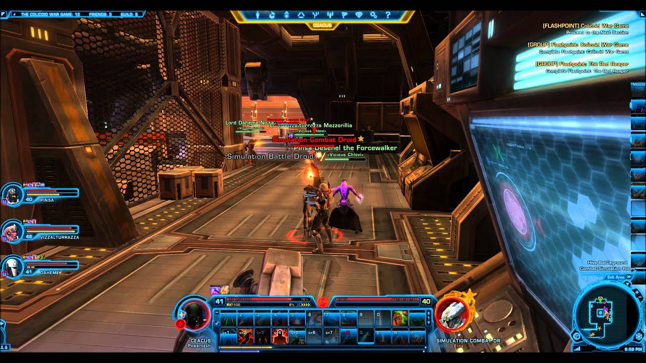 SWTOR: The Colicoid War Game - YouTube