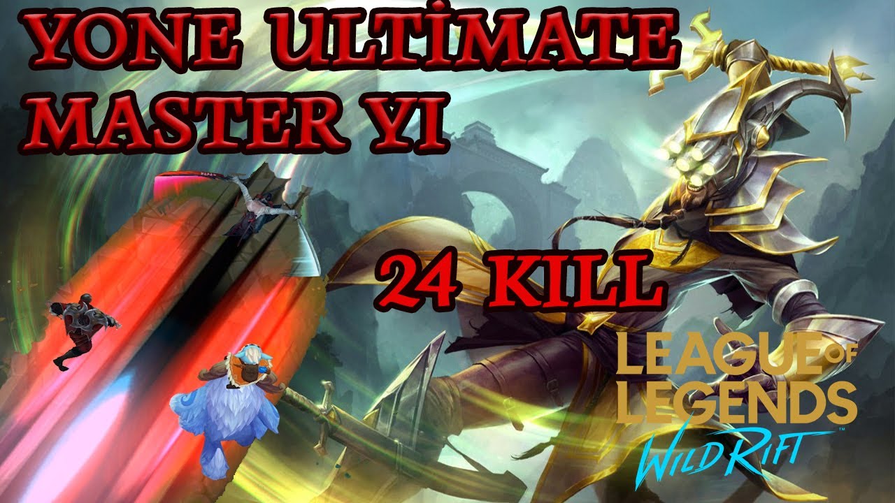 Yone's Ultimate with Master Yi in Wild Rift Spellbook Mode - YouTube
