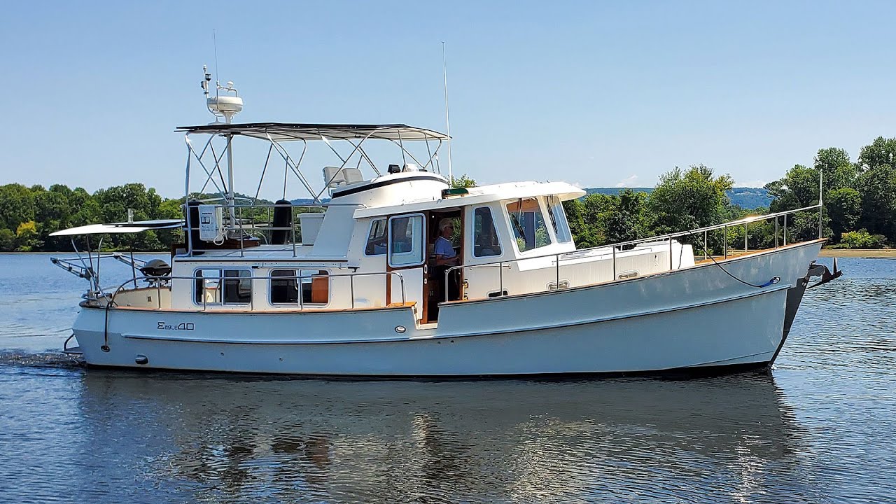 ***SOLD*** 2000 TransPacific Eagle 40 PH Trawler - Pipe Dream - YouTube
