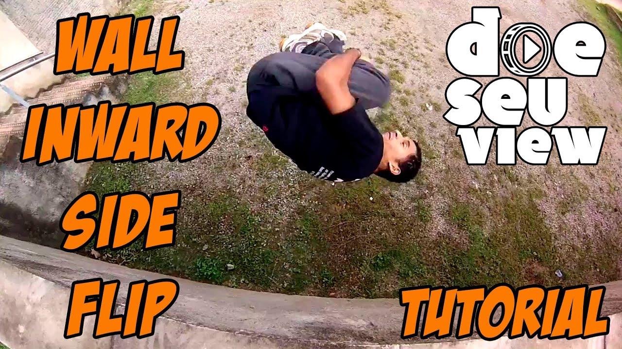 Wall Inward Side Flip Tutorial (CC) - YouTube