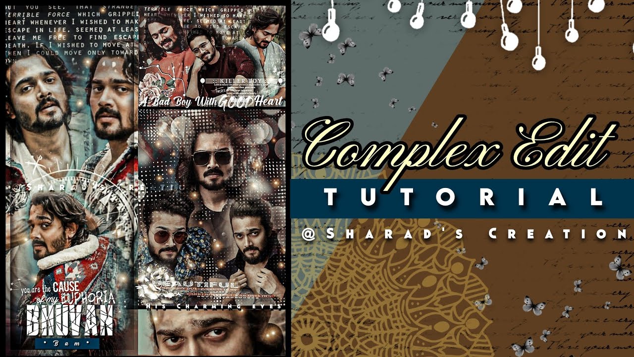 Complex Editing Tutorial || °Sharad's Creation°🥀 - YouTube