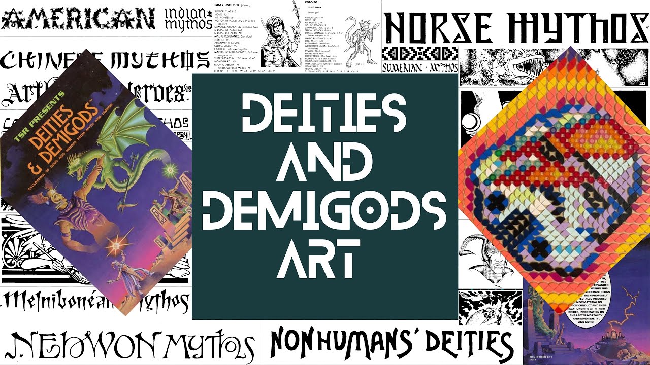 Deities and Demigods Interior Art - YouTube