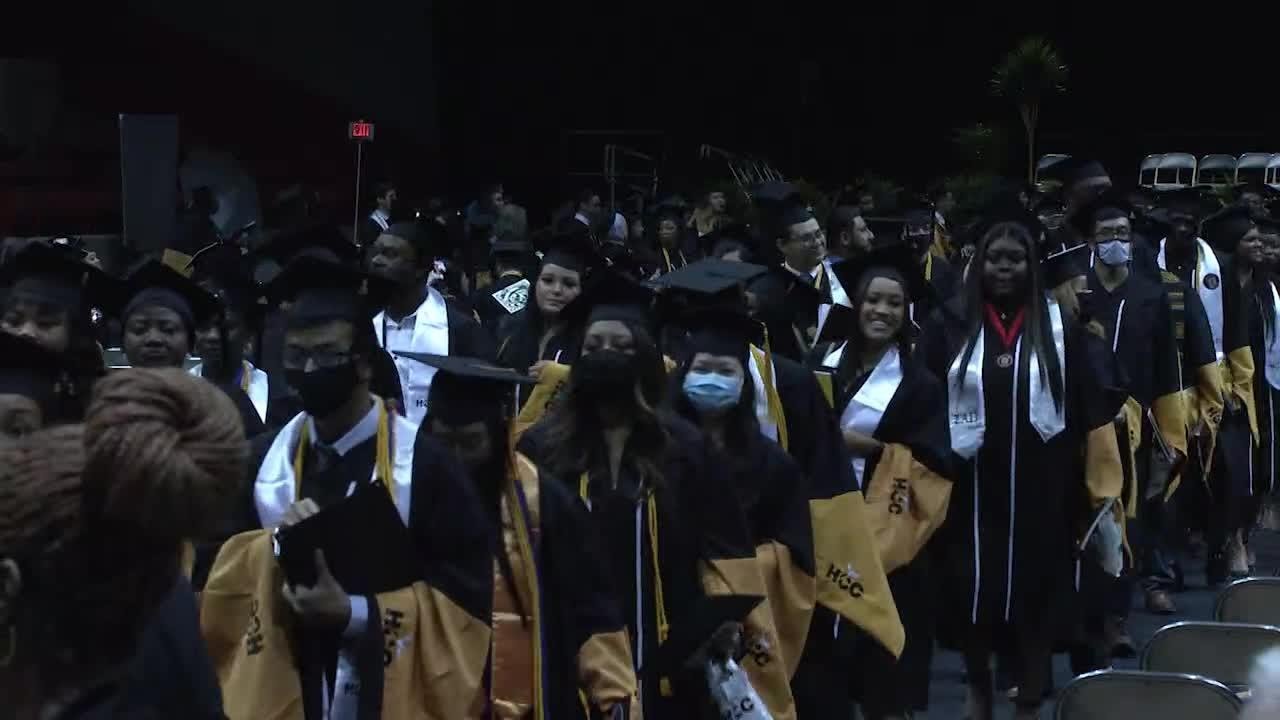 The HCC 2021 Fall Commencement morning ceremony - YouTube
