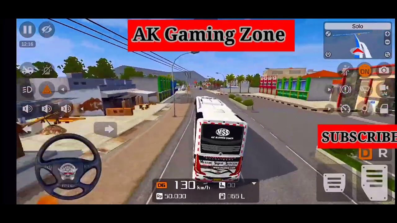 bus simulator Indonesia tour mode gameplay | #bussid simulator Games ...