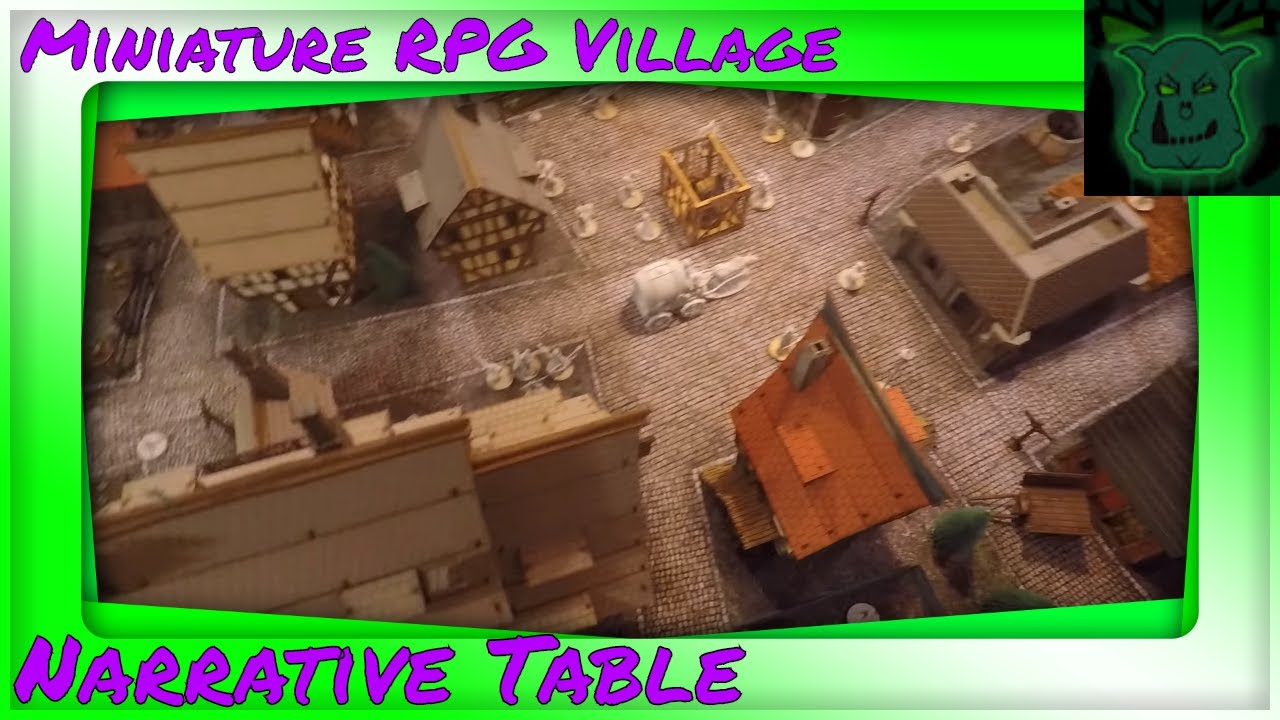 Miniature RPG Village for d&d and tabletop wargaming - Showcase ...