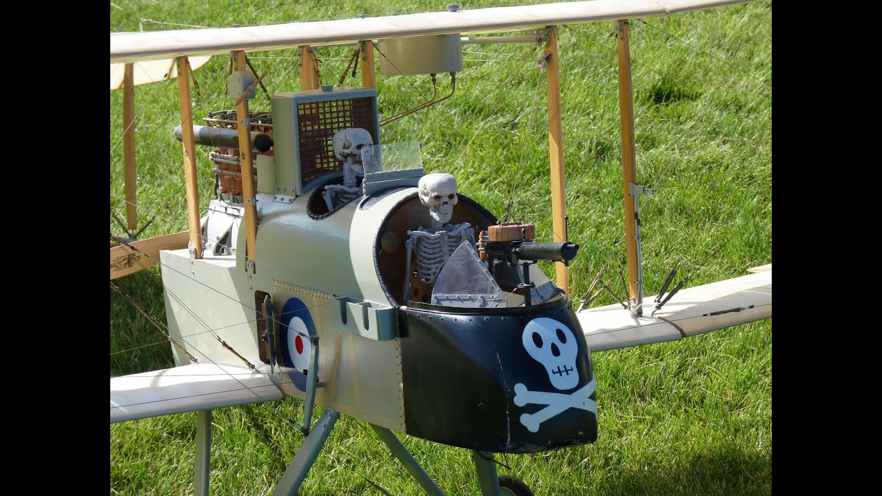 De havilland DH 1 early BIPLANE flys at NAMFI 2010 SMMAC - YouTube