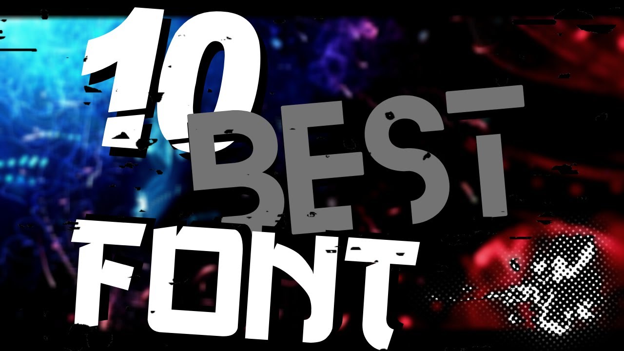10+ BEST FONTS FREE 2020 / YİLZZERA - YouTube