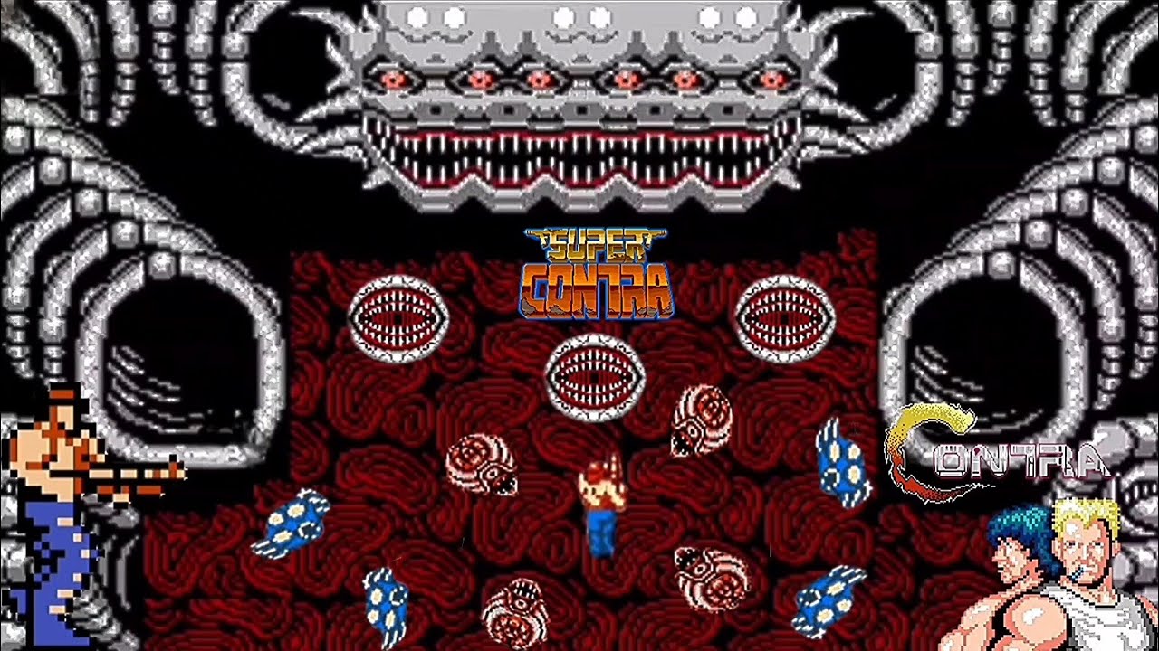 NES Super Contra “AREA 6” (No Voice Because Lance Bean & Bill Rizer Are ...
