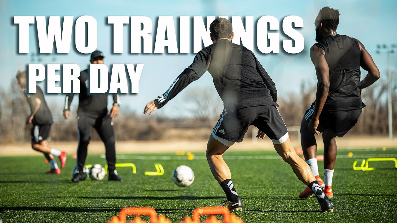 A Typical Preseason Double Day | Day in the Life of a Pro Footballer ...