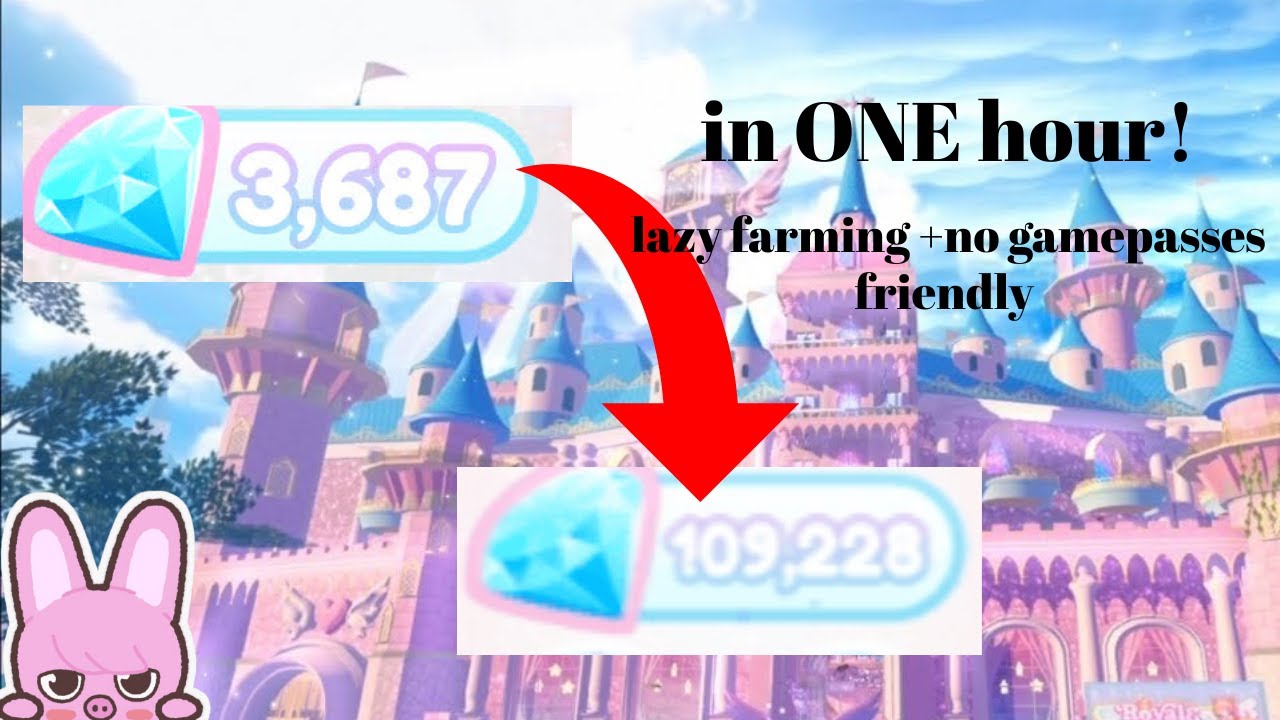 Get 100k+ diamonds in ONE hour in Royale High roblox! pt.1 - YouTube