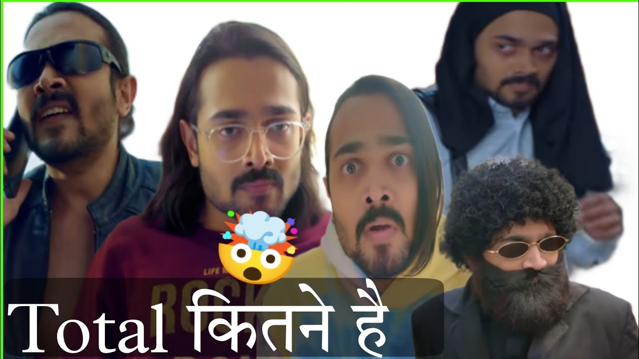 Bhuvan Bam YouTube all Characters Played l Dhindhora - BB ki vines aka ...