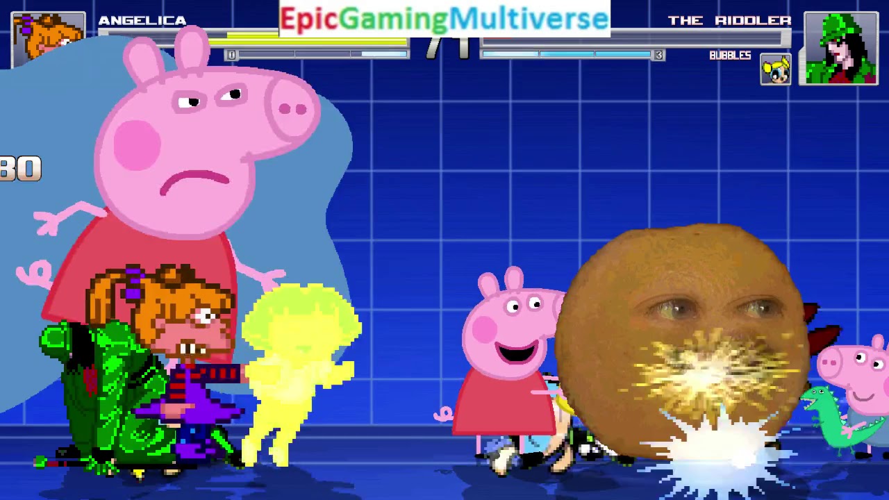 Nick Jr. Characters (Peppa Pig And Dora) VS Riddler And Powerpuff Girls ...