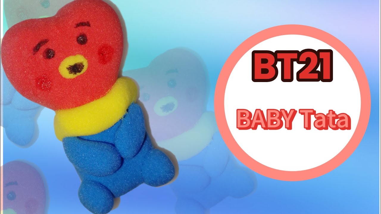 How to Make BT21 BABY Tata From Polymer Clay | BTS V Persona #trending ...