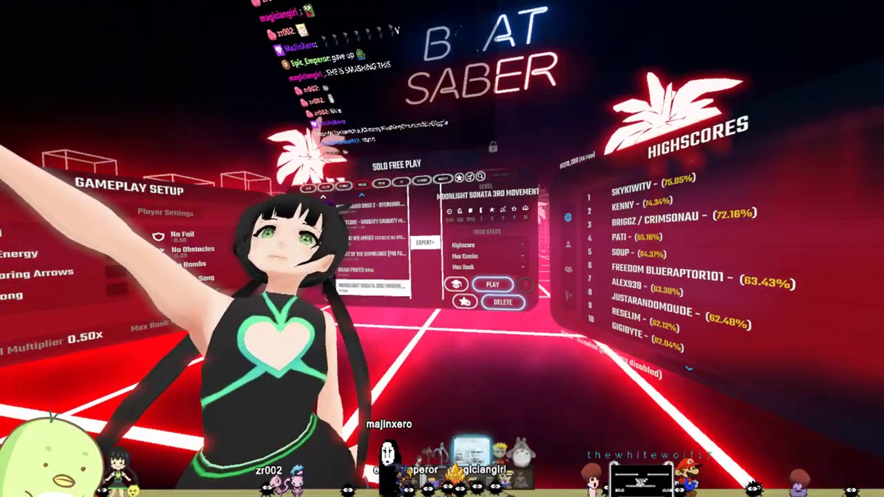 Sachiowo Is a Beat Saber God - YouTube