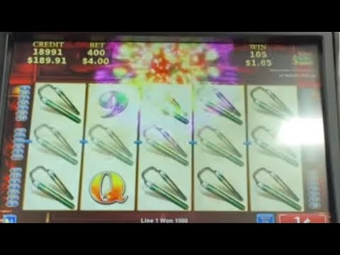 I GOT MY 4th PROGRESSIVE…WILL IT FINALLY BE THE MAJOR??? FISTS OF FIRE ...