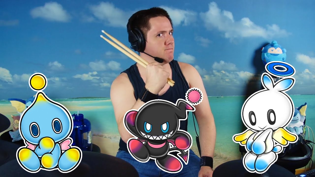 Over 14 Minutes Of Awesome Chao Garden Dance Mix Music On Drums! - YouTube