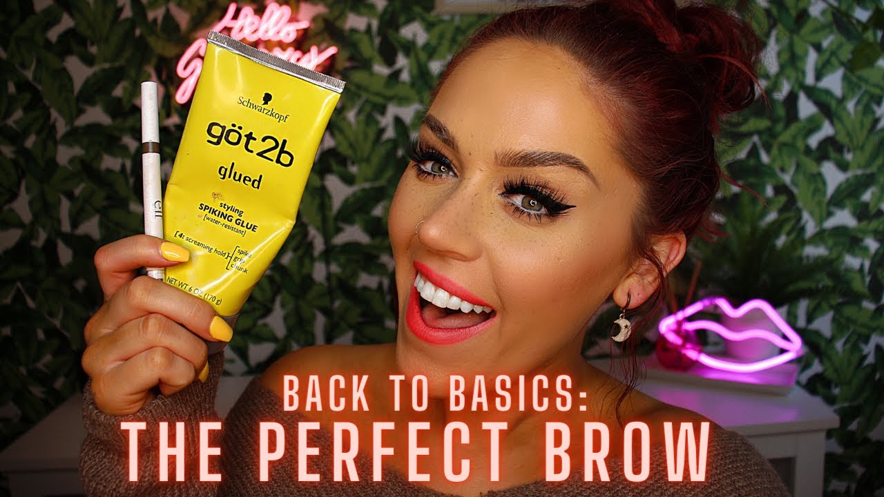 My PERFECT Brow Tutorial For The Barely-There Brows | Thick, Full ...