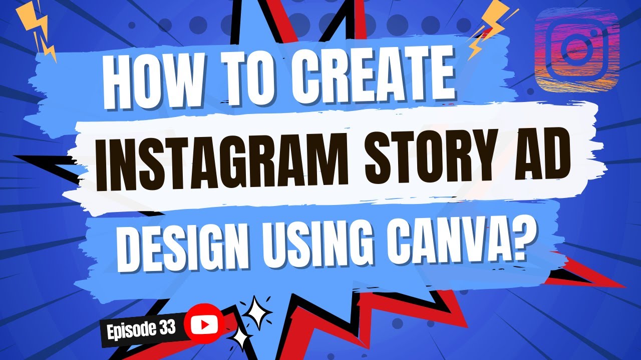 How to create INSTAGRAM STORY AD DESIGN using Canva? # ...