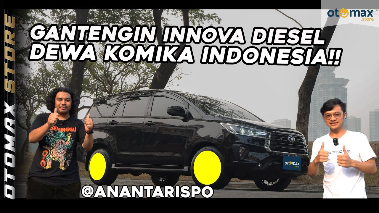 MODIFIKASI INNOVA DEWA KOMIKA INDONESIA | ANANTA RISPO GANTI VELG ...