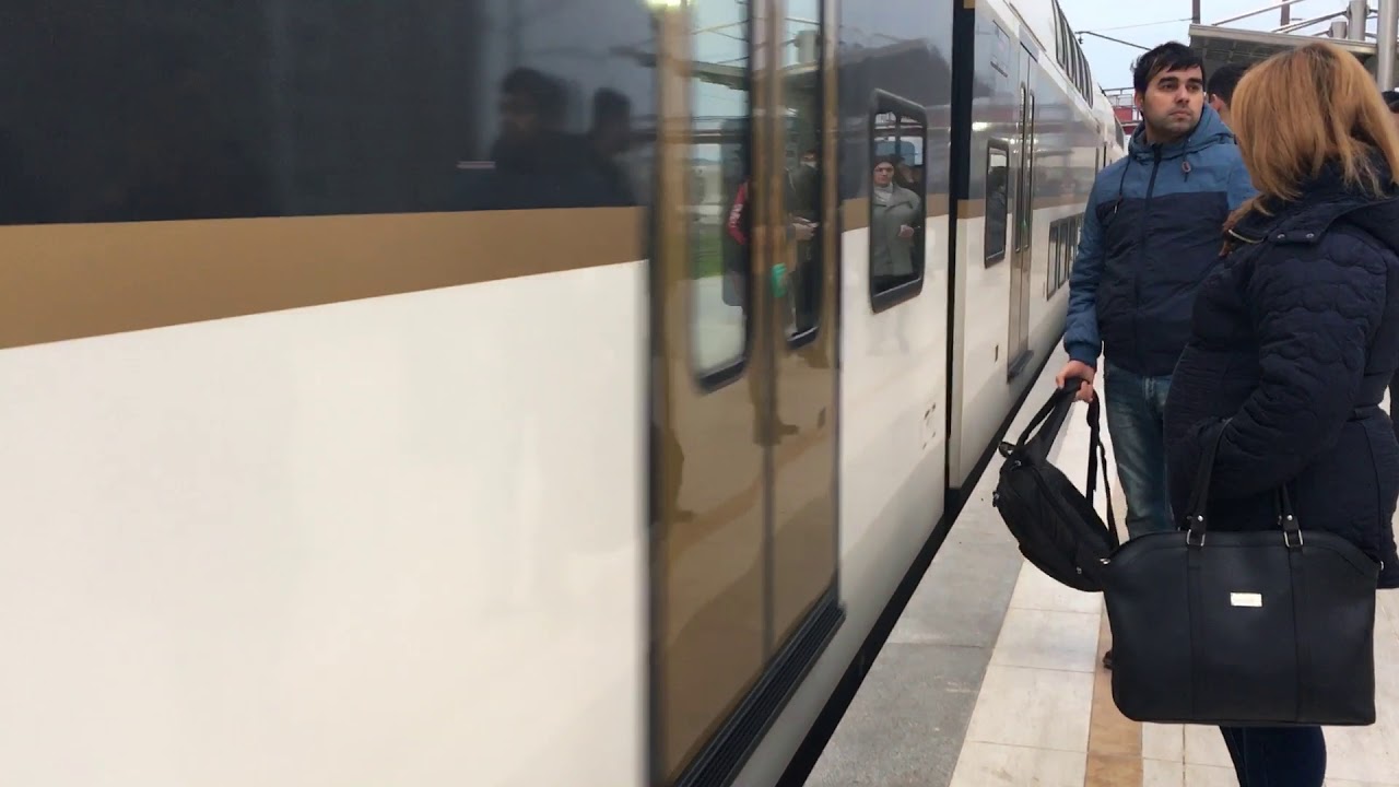 Suret qatari Baki-Sumqayit. - YouTube