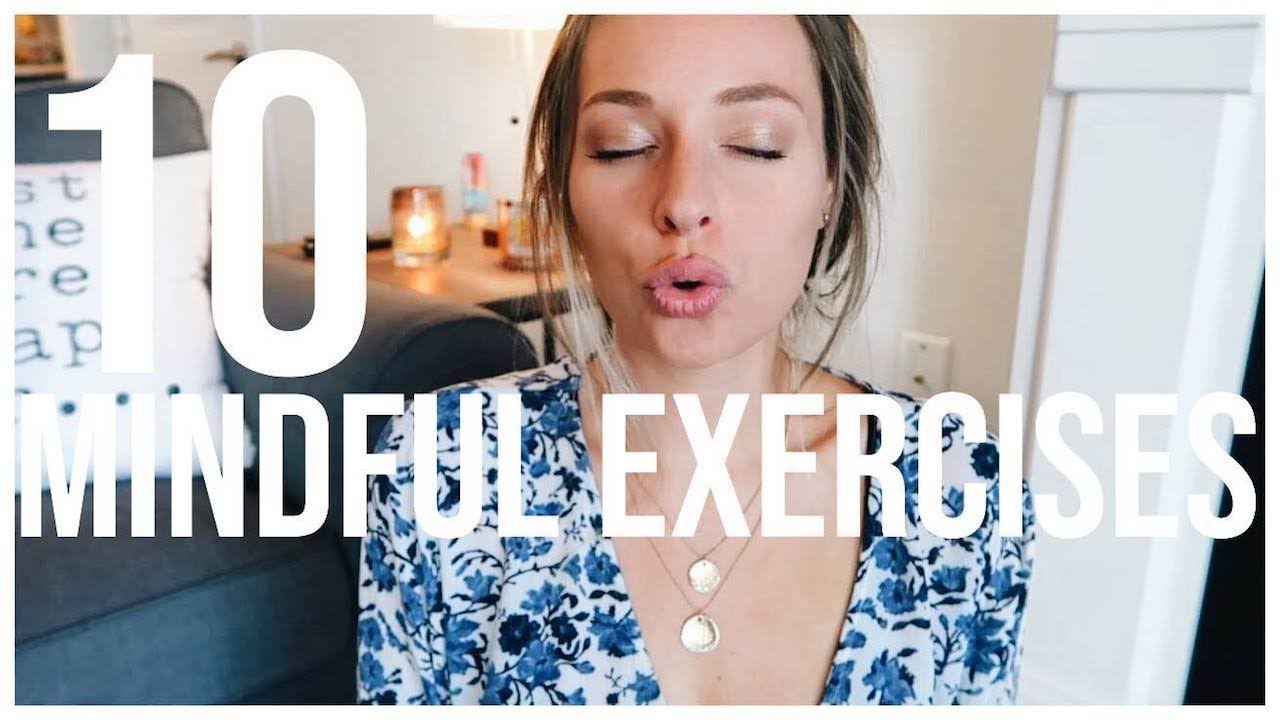 10 MINDFUL EXERCISES | How To Be Present | RENEE AMBERG - YouTube