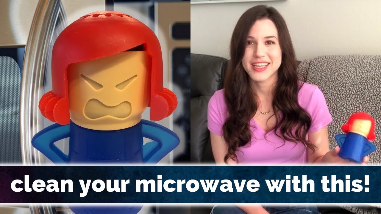 Easy Microwave Cleaning Hacks! Amazon Angry Mama Microwave Cleaner ...