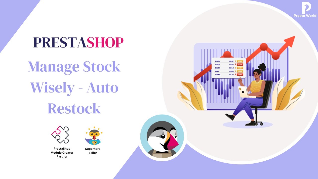 Manage Stock Wisely - Auto Restock | Prestashop Module - YouTube