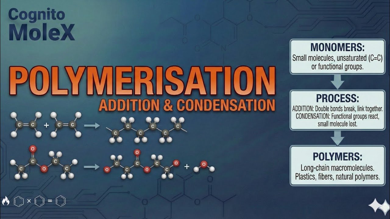 Chemistry: Polymerisation – Addition & Condensation: IGCSE/GCSE/IB/O ...