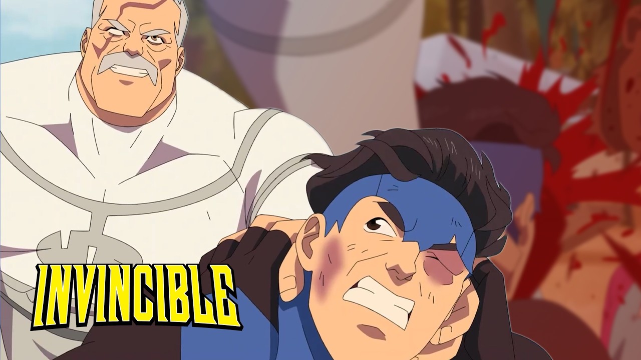 That Horrifying Beach Scene From The Finale Of Invincible Season 3 ...