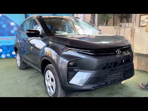 New TATA NEXON FACELIFT || PURE S || Grey colour #tatamotors - YouTube