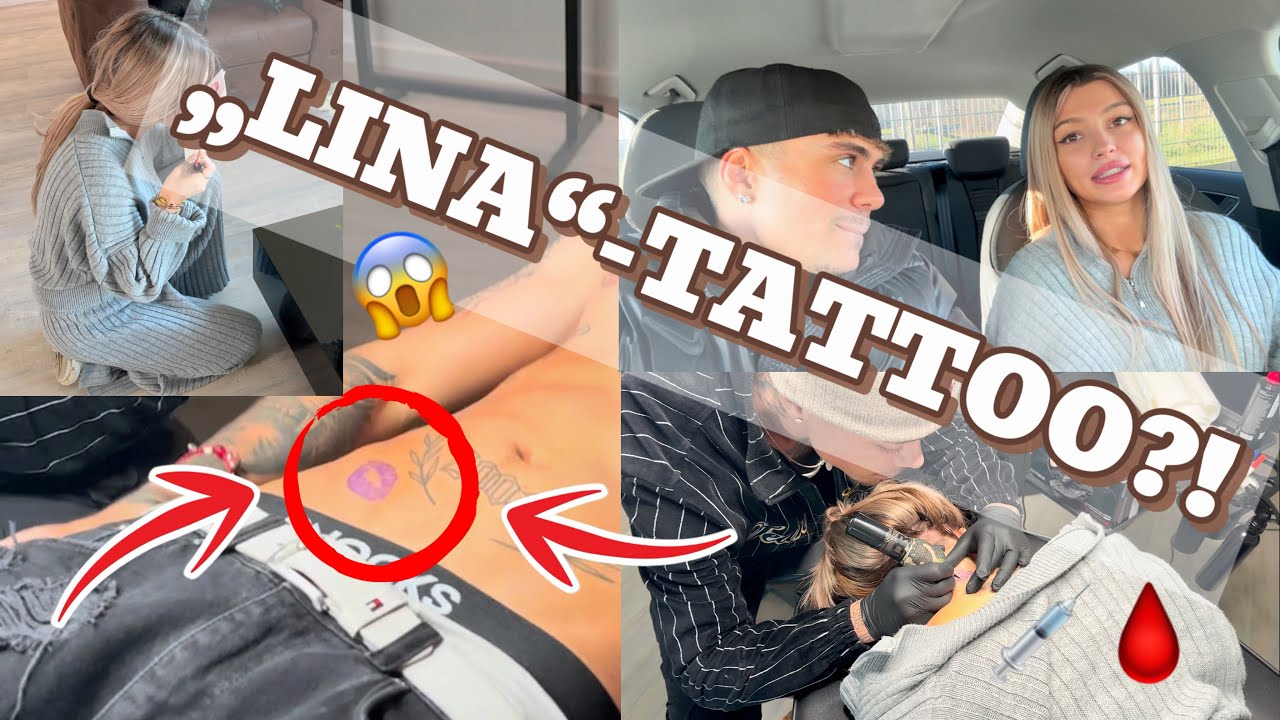 RYAN LÄSST SICH LINA’S NAMEN TÄTOWIEREN?!😳😱 - YouTube