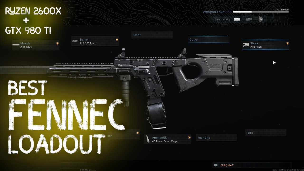 BEST FENNEC LOADOUT & KILL MONTAGE Call of Duty Modern Warfare 2019 ...