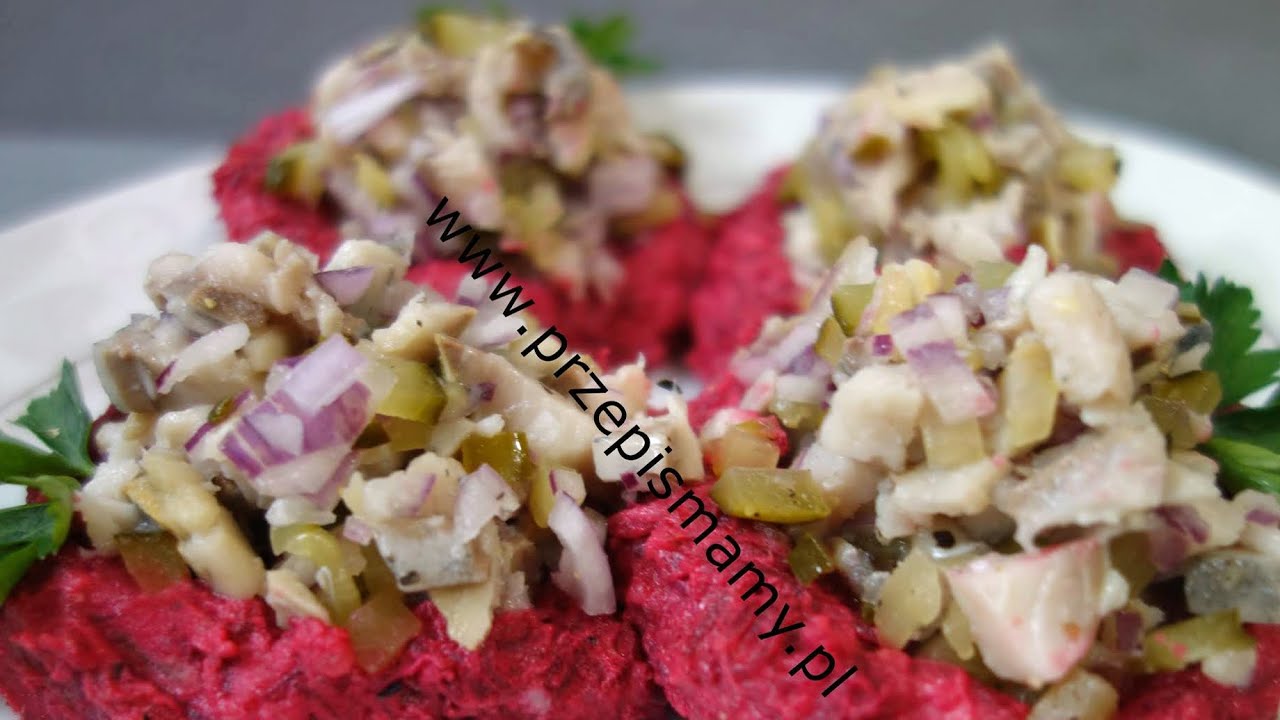 ŚLEDZIE Z BURAKAMI prosty przepis na kule buraczane ze śledziem krok po ...