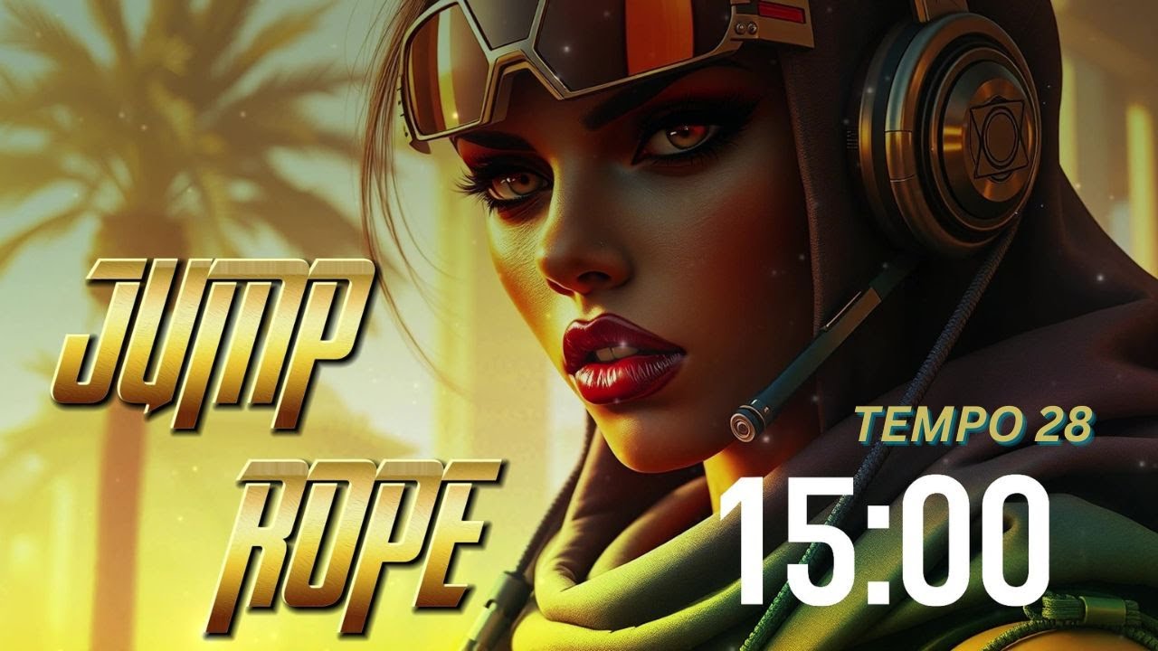 Jump Rope🔥Music Mix 2025 |🌴DESERT OASIS HEAT & HOT🔥TECHNO SKIPPING ...