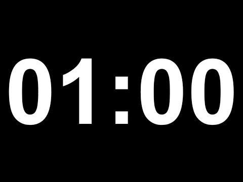 60 Seconds / 1 Minute Countdown Timer - 60 Sekunden / 1 Minute Countdown Timer - 60s