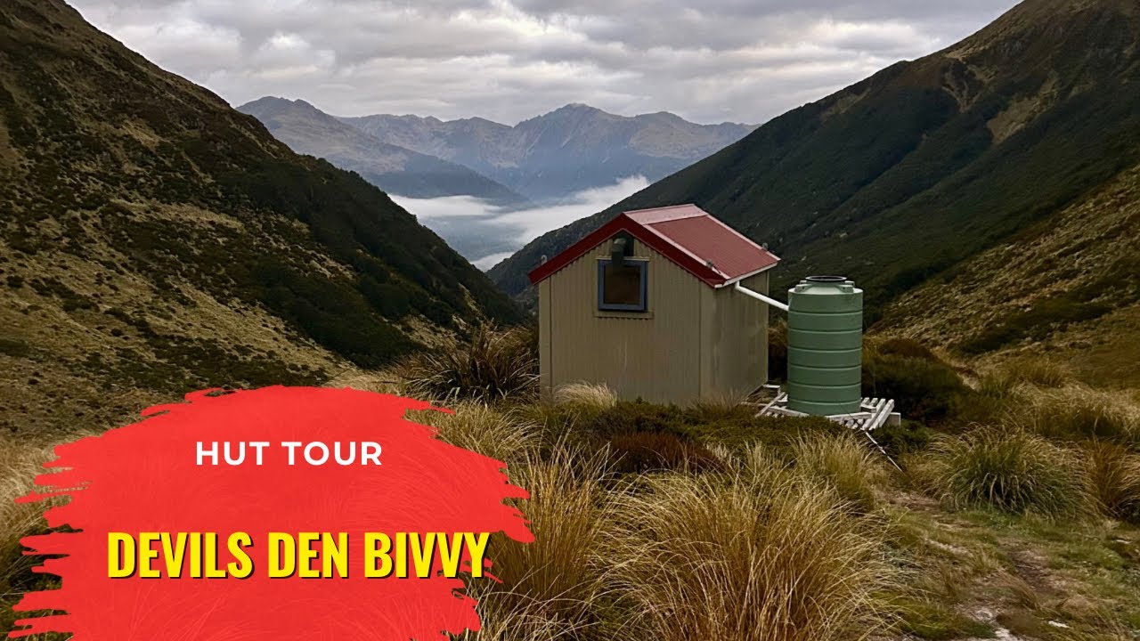Hut Tour | Devils Den Bivvy - YouTube