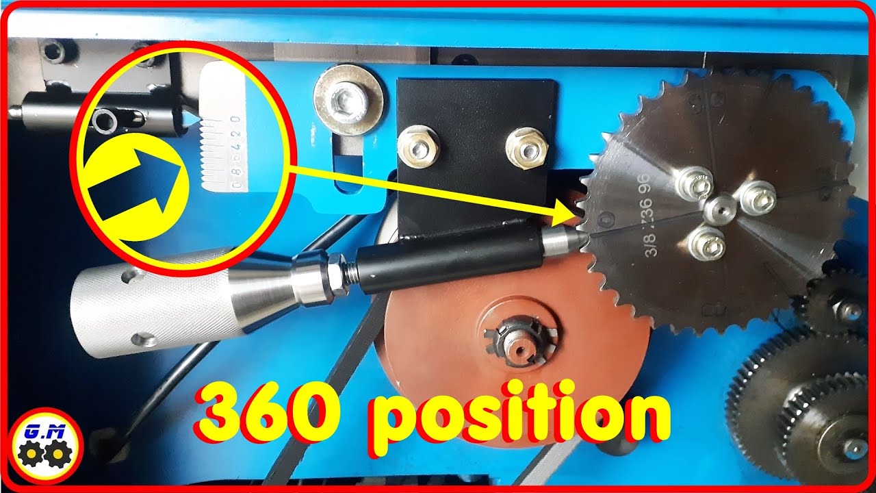 Lathe - 360 position divider - Divisore a 360 posizioni per tornio ...