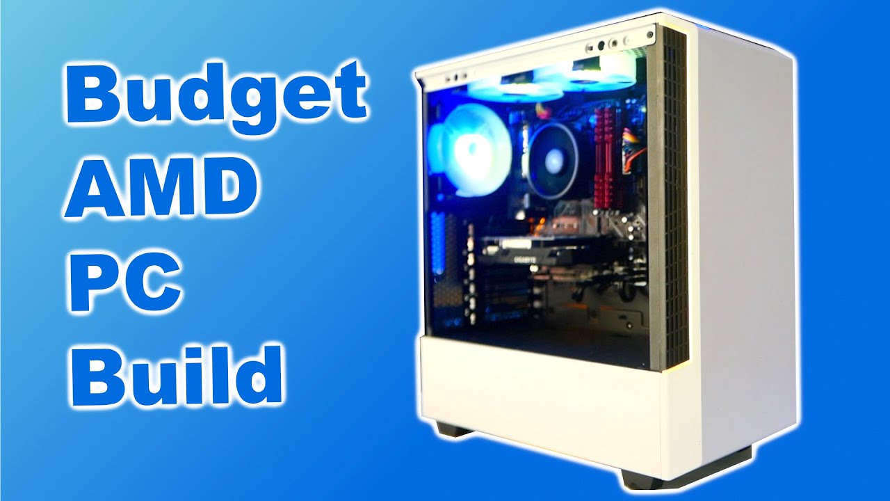 Budget AMD PC Build Ryzen 5 3600 B450M DSH GTX1650 - YouTube