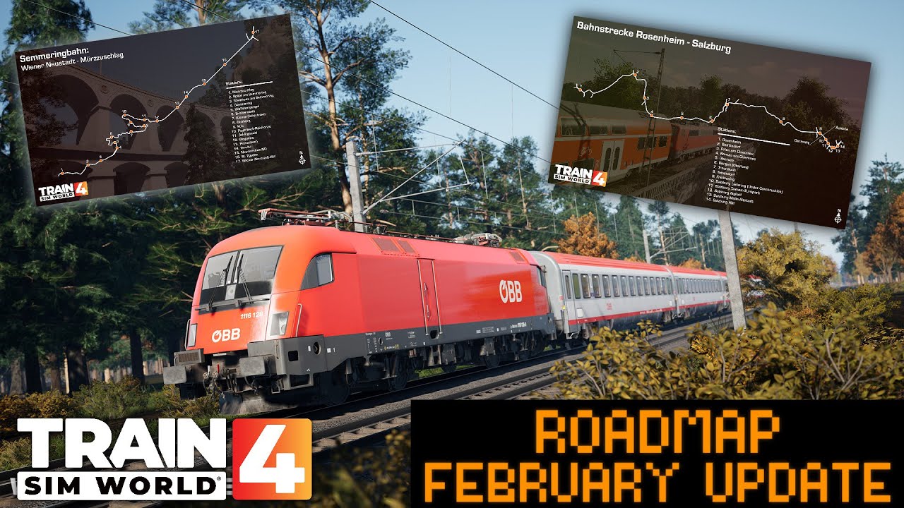 Train Sim World 4 | NEUE STRECKEN | Rosenheim - Salzburg ...