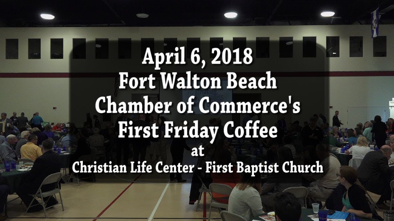 First Friday Coffee - April 2018 - FWB Chamber of Commerce - YouTube
