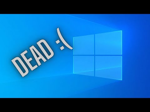 Windows 10 DEAD :( - YouTube