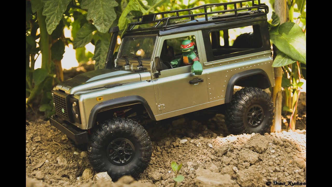 RC Crawler MN99s 2022 - Land Rover Defender 90 Unboxing & Crawling ...