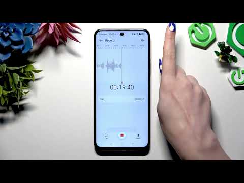 HONOR 200 Smart – How to Use Voice Recorder App