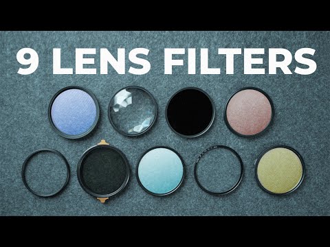 9 Must-Try LENS FILTERS Explained [For Photographers & Videographers]